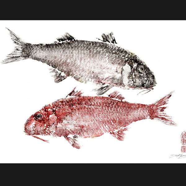 Mullet Art Print - Etsy