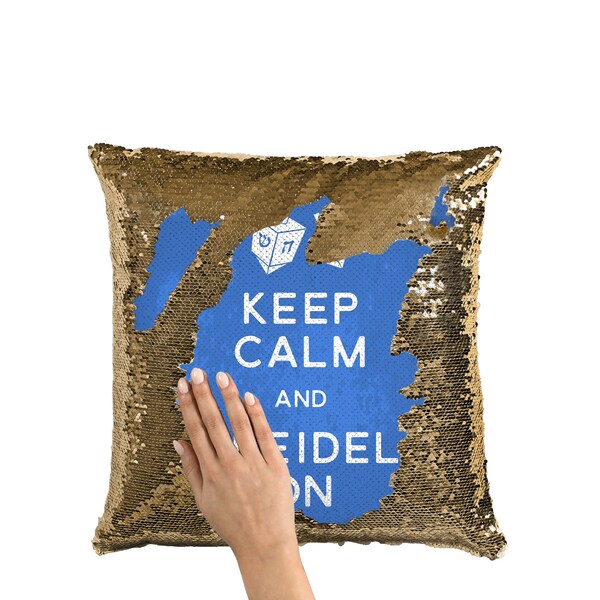 Keep Calm Pillow - Etsy