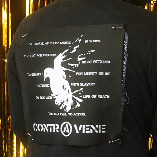 Contravene Backpatch | Etsy