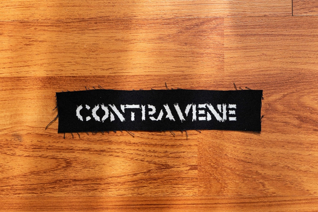Contravene - Punk Patch - Punk Patch (LAST Due to Low Demand) - Etsy