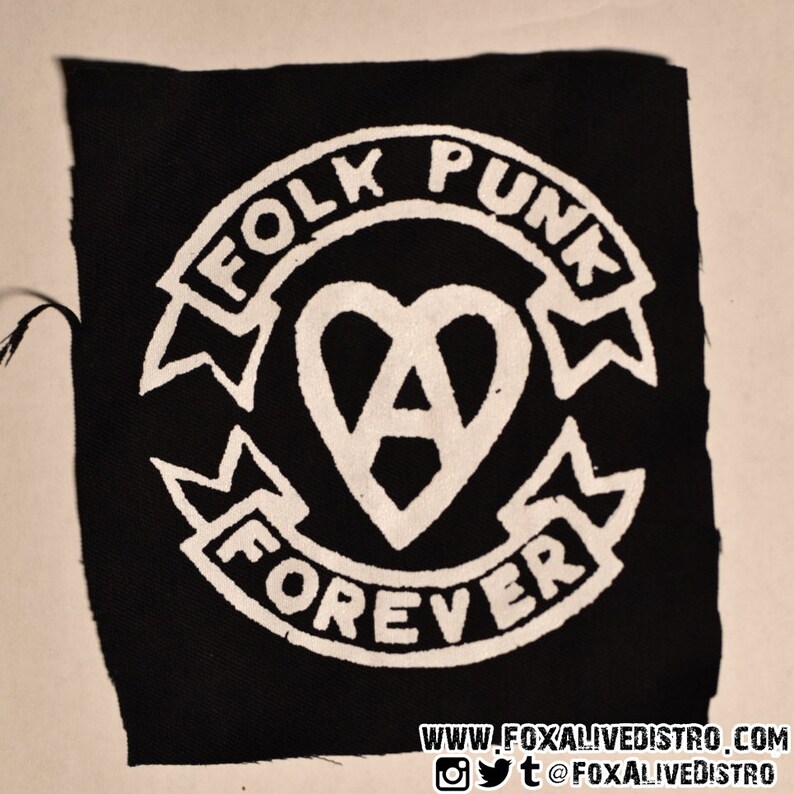 Folk Punk Forever Punk Patch | Etsy