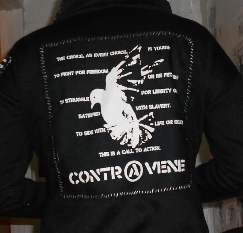 Contravene Backpatch | Etsy