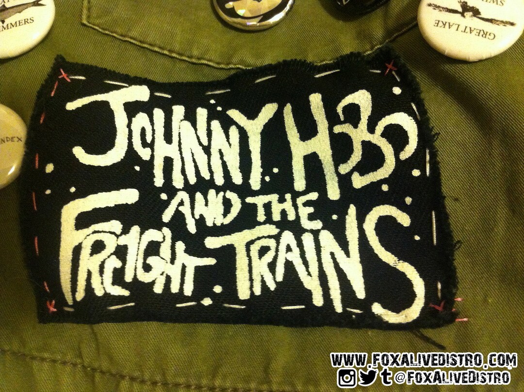Johnny Hobo and the Freight Trains Punk Patch - Etsy