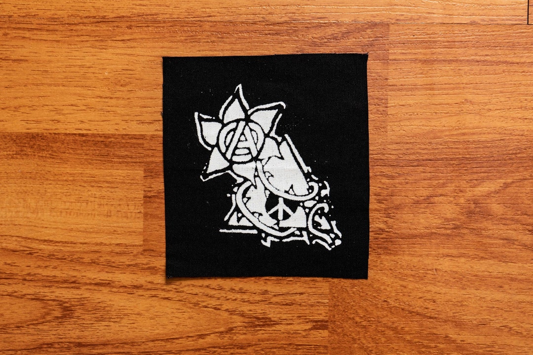 A//political Anarchy/peace Flower Patch - Etsy