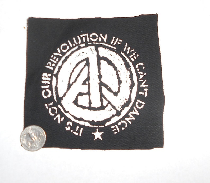A//Political Logo Patch Anarchy/Peace/Equality | Etsy