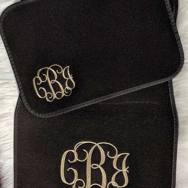 Monogrammed Car Mats - Etsy