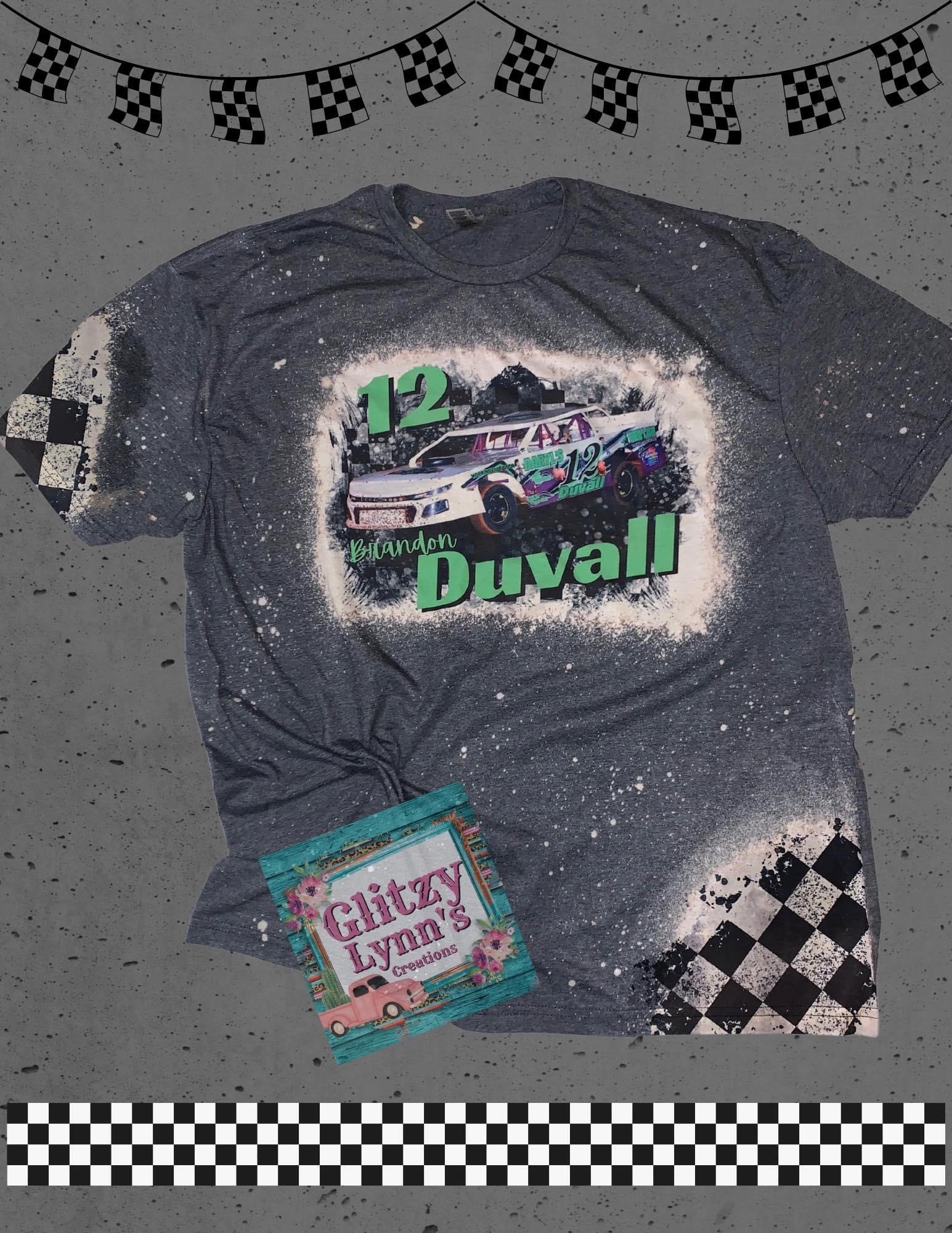 Custom Racing T-shirt, Dirt Track Shirt, Personalized Race Day Shirt ...