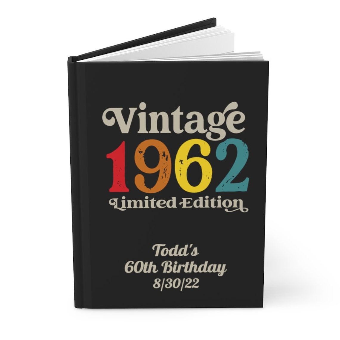 Birthday Guest Book Personalized Birthday Book 40th - Etsy