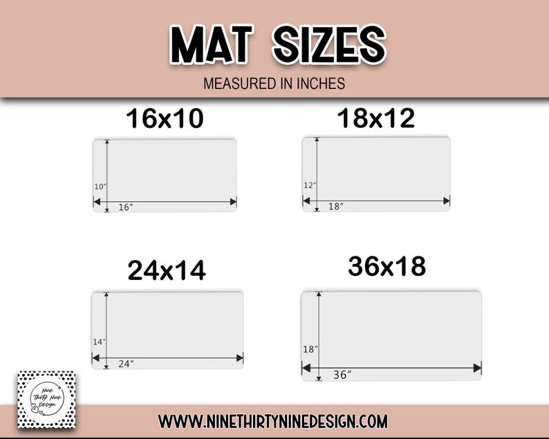 Name Desk Pad, Personalized Mouse Pad, Blue Hydrangea, Pink Bow ...