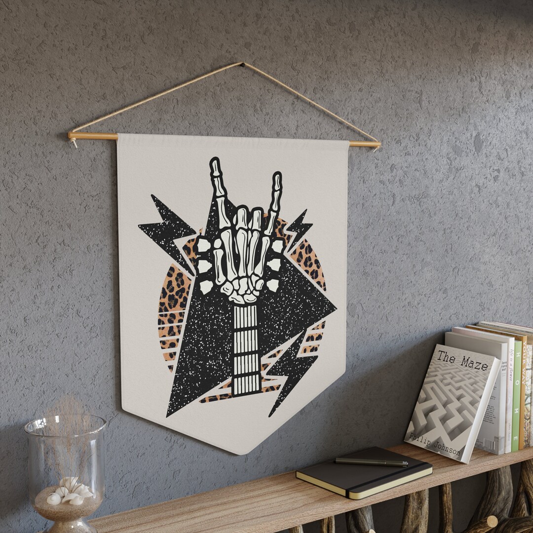 Guitar Wall Decor, Rock Guitar Wall Sign, Guitar Teacher, Leopard ...