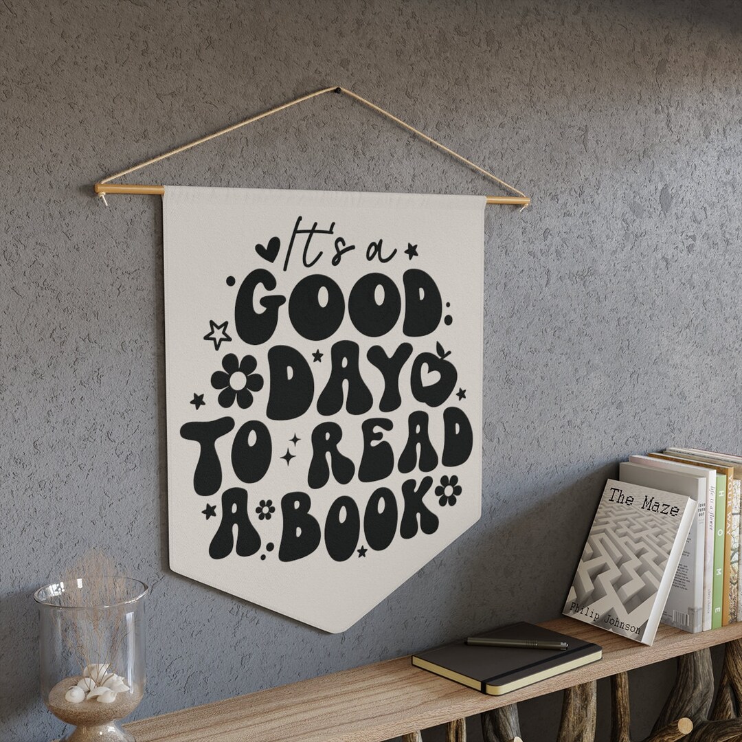 Library Decor, Classroom Decor, Good Day to Read A Book, Teacher Sign ...