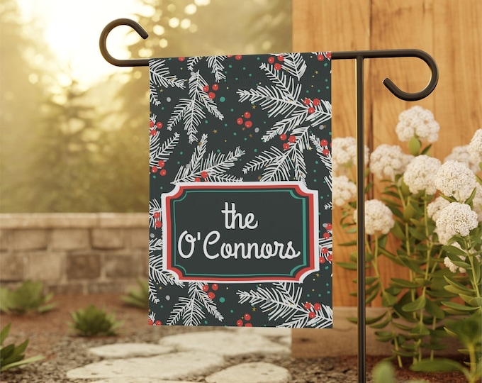 Santa Flag Christmas Garden Flag Holiday Flag Decor - Etsy