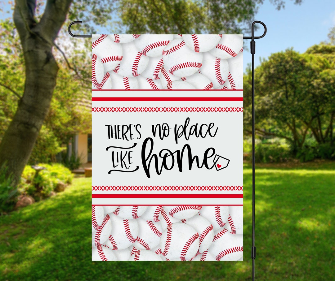 Baseball Garden Flags, Welcome Flag, Spring Garden Flag, Summer Garden ...