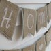 Rustic Burlap "home SWEET Home" Banner: Housewarming Party Decor - Etsy