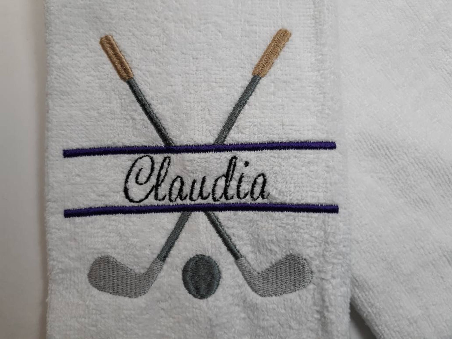 Personalized Golf Towel Embroidered Golf Towel Gift Custom | Etsy