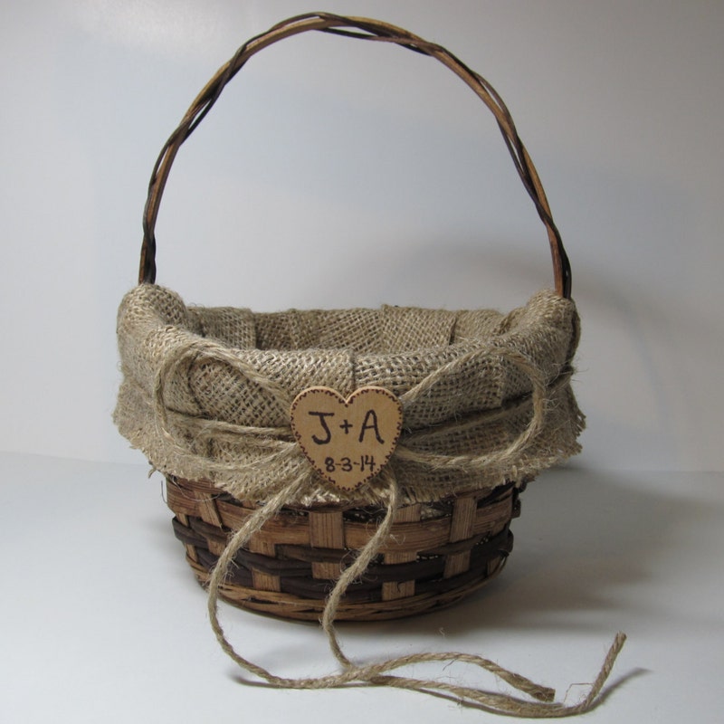 Rustic Basket - Etsy