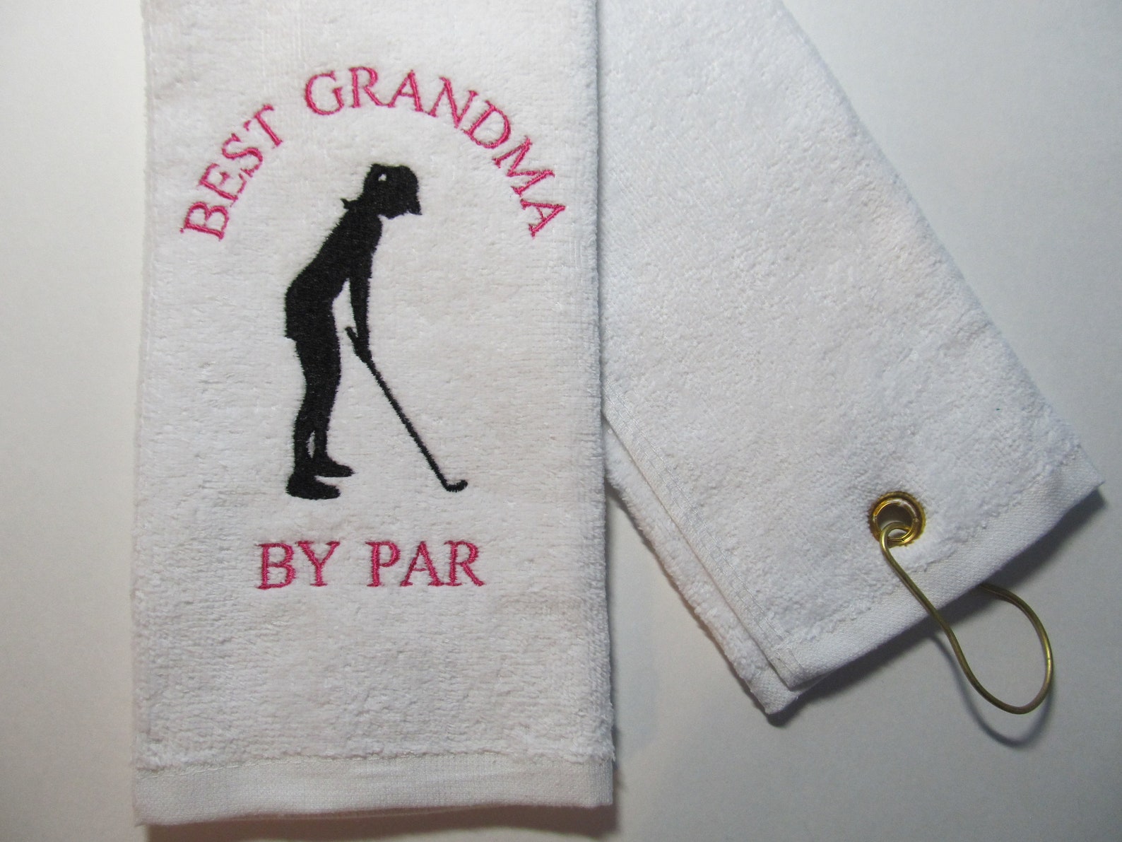 Personalized Grandma Golf Towel Embroidered Golf Towel Gift | Etsy