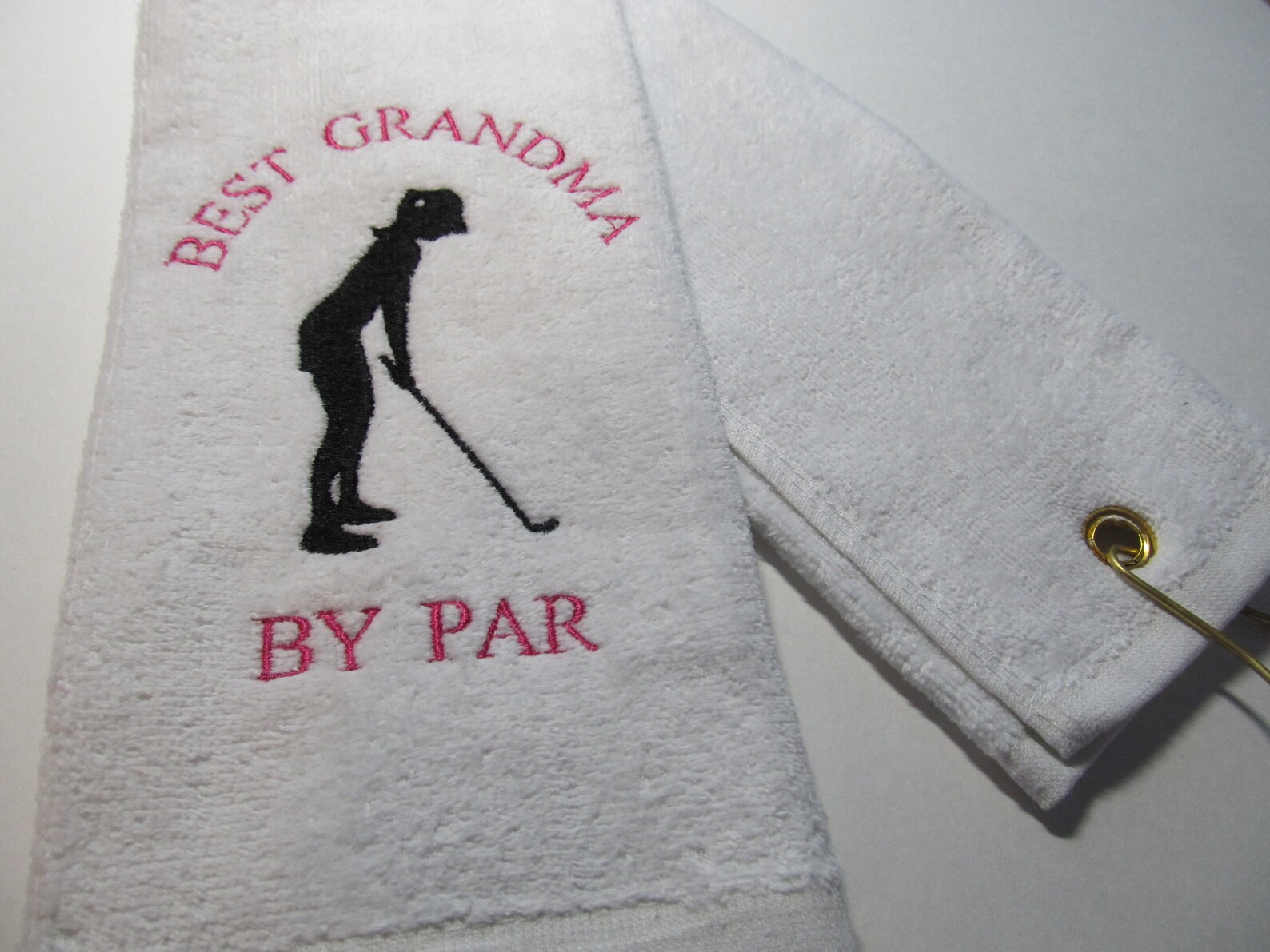 Personalized Grandma Golf Towel Embroidered Golf Towel Gift | Etsy