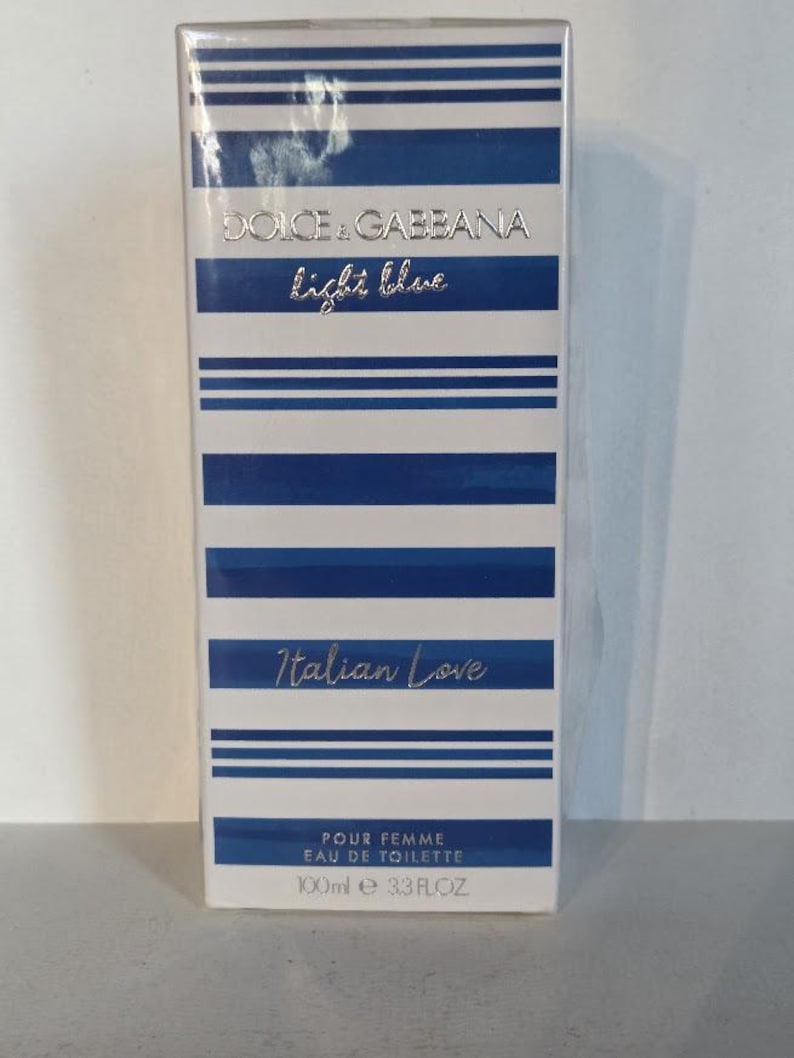 Dolce & Gabbana Light Blue Italian Love Perfume New in Box - Etsy Canada