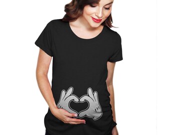 Funny maternity tee | Etsy