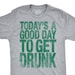 Get Drunk Shirt, Funny Drinking Shirt, Beer T Shirt, Saint Patricks Day ...