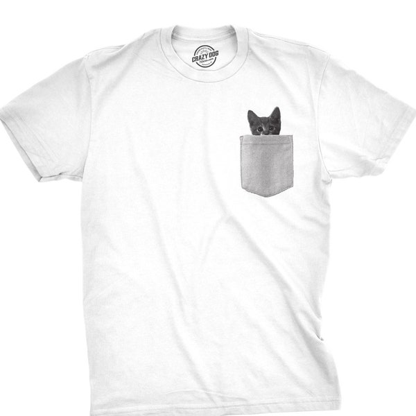 Mens Cat Shirt - Etsy