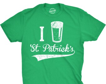Funny St Patricks Day Shirt Fupped Duck Green Long Sleeve Tee - Etsy