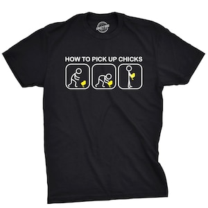 Mens Dating Shirt, Serial Dater Shirt, How to Pick up Chicks Shirt ...
