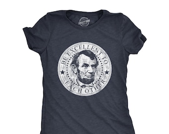 Abraham Lincoln T-shirt Independence Day Shirt 4th of July US - Etsy