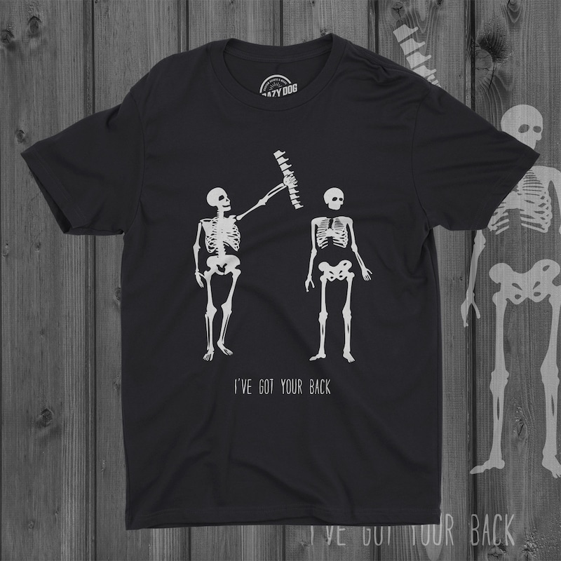 I Got Your Back Skeleton - Etsy