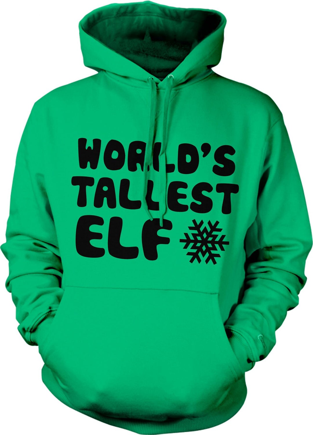 World's Tallest Elf Hoodie, Funny Christmas Hoodie - Etsy