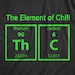Element of Chill THC Shirt, Mens Weed Tshirt, Funny 420 Shirts, Joke ...