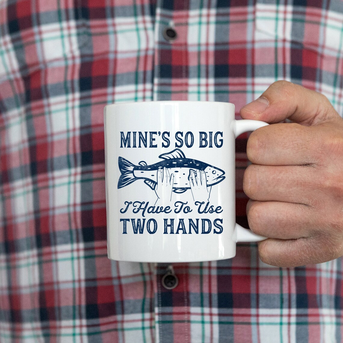 Offensive Fishing Mug Humorous Fishing Mugs Rude Fishing - Etsy