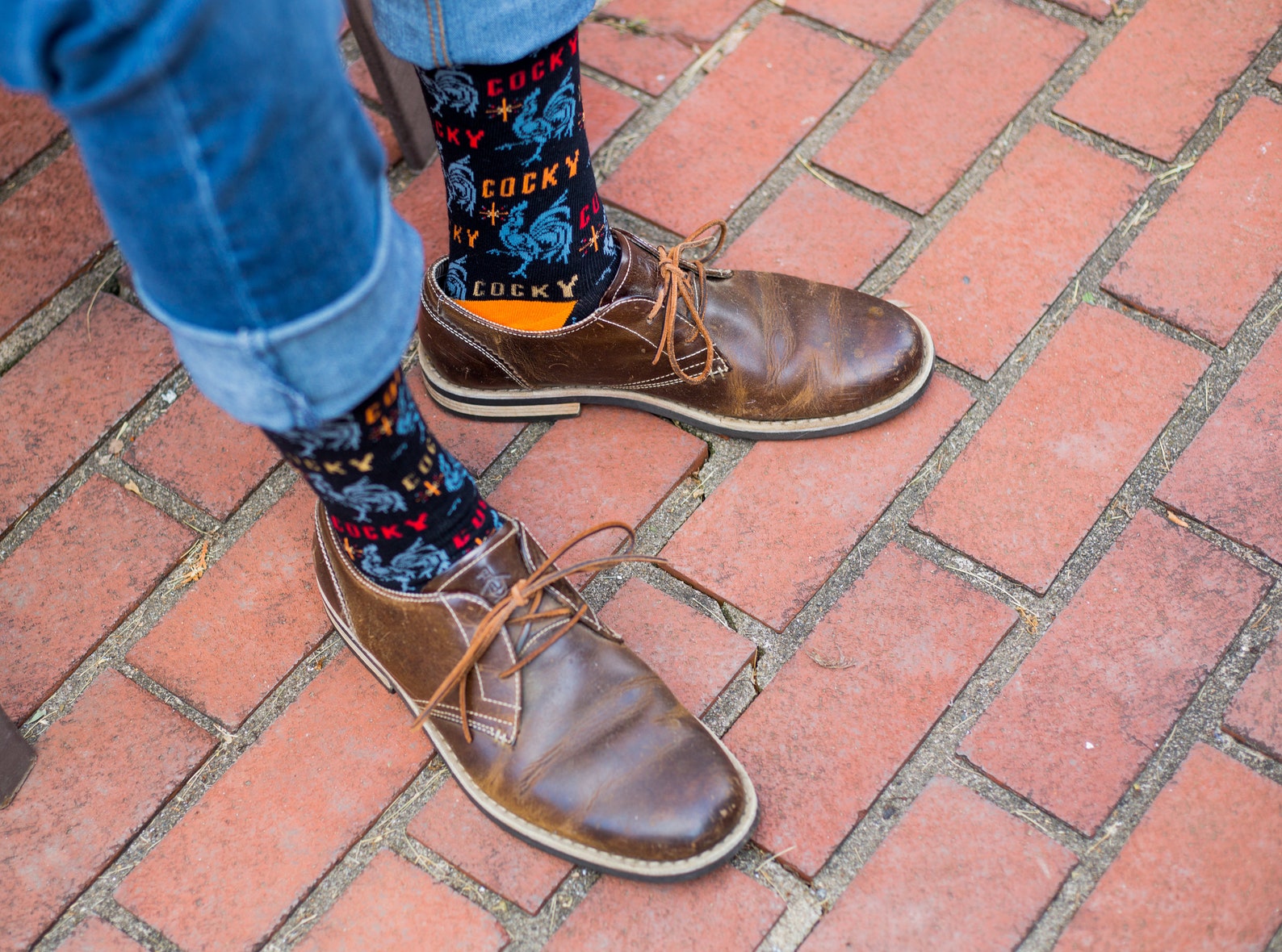 Groomsmen Socks Funny Chicken Socks Cocky Socks Man Funky | Etsy