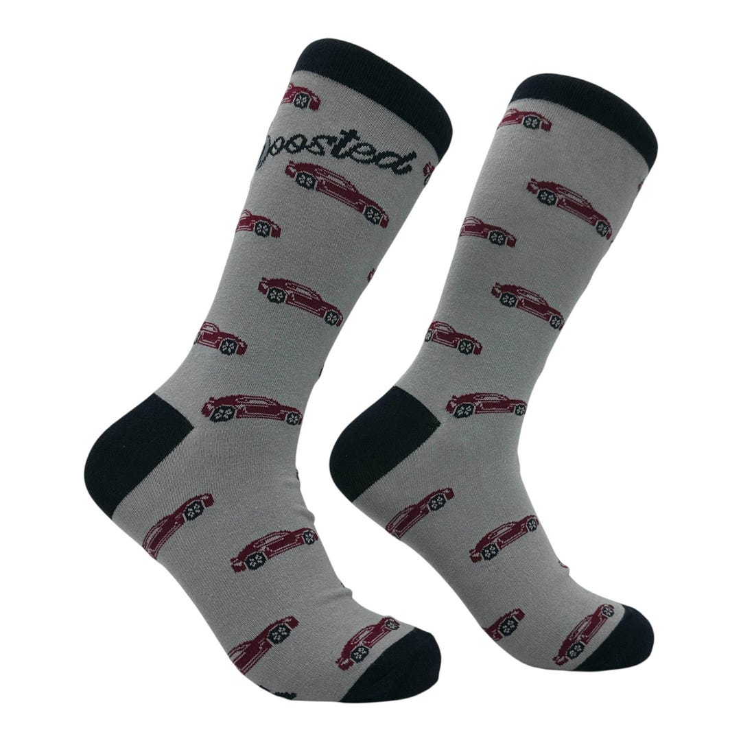 Boosted Turbo Socks: Car Guy Mechanic Socks, Funny Dad Gift - Etsy