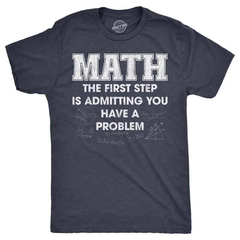 Math Problem T Shirt - Etsy