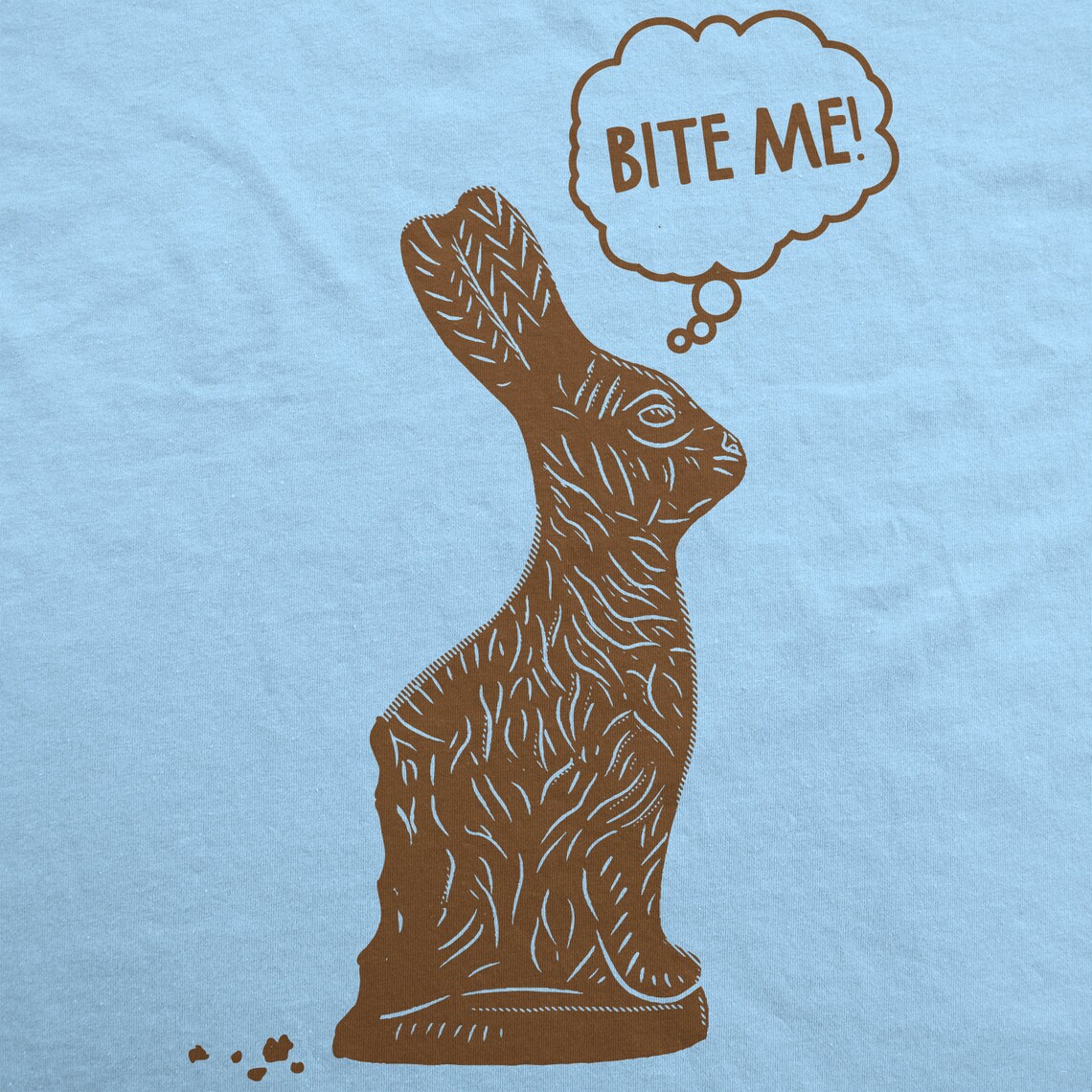Bite Me Shirt Sarcastic Shirt Chocolate Bunny Shirt - Etsy
