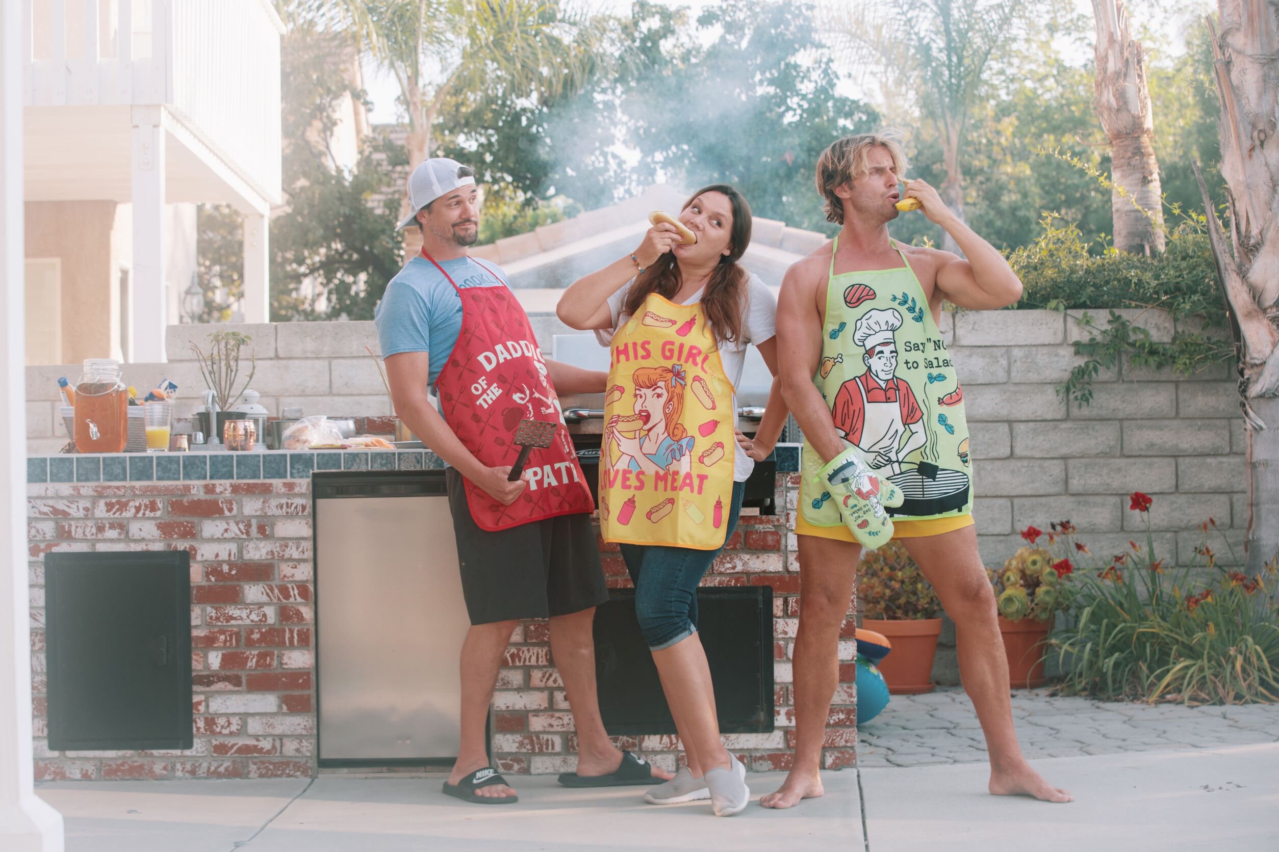 This Girl Loves Meat Innuendo Aprons Inappropriate Aprons | Etsy