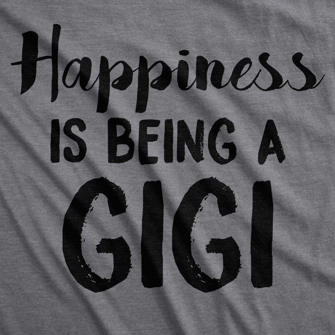 Happiness is Being A GIGI T Shirt Grandma Gifts Grandma | Etsy