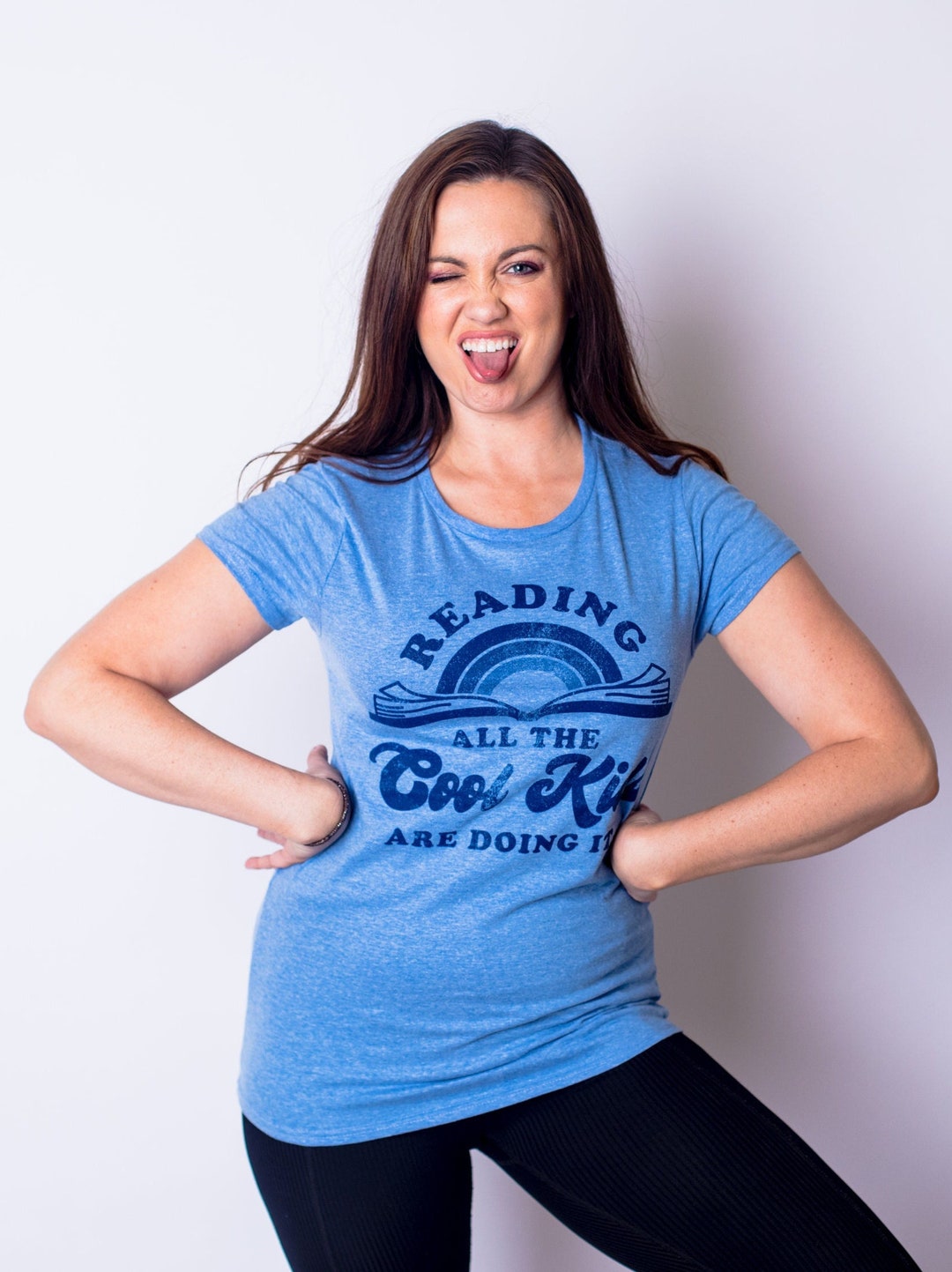 Reading All the Cool Kids Are Doing It Shirt, Reading Lovers Gifts ...