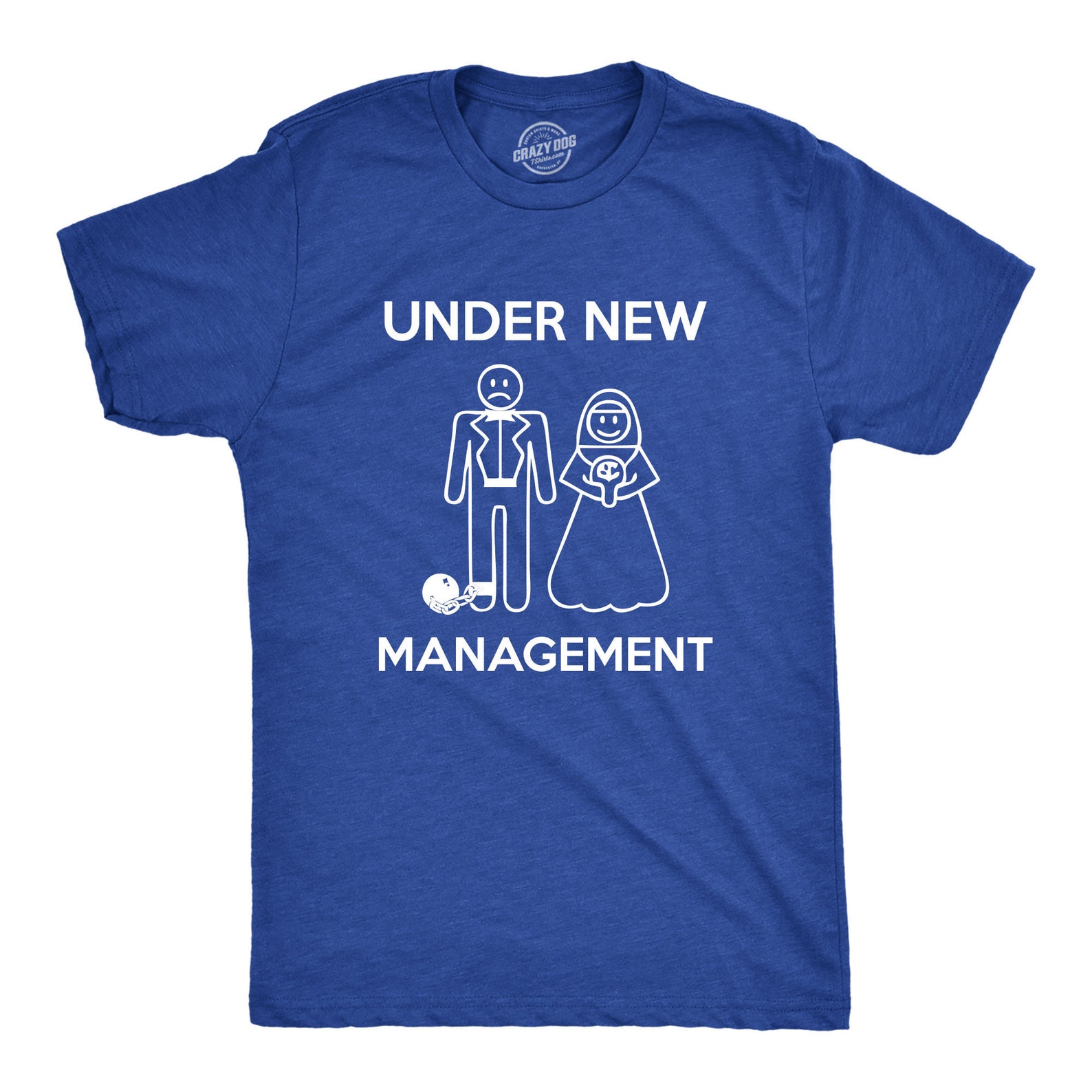 Under New Management T Shirt Funny Groom Shirt Groom Gift | Etsy