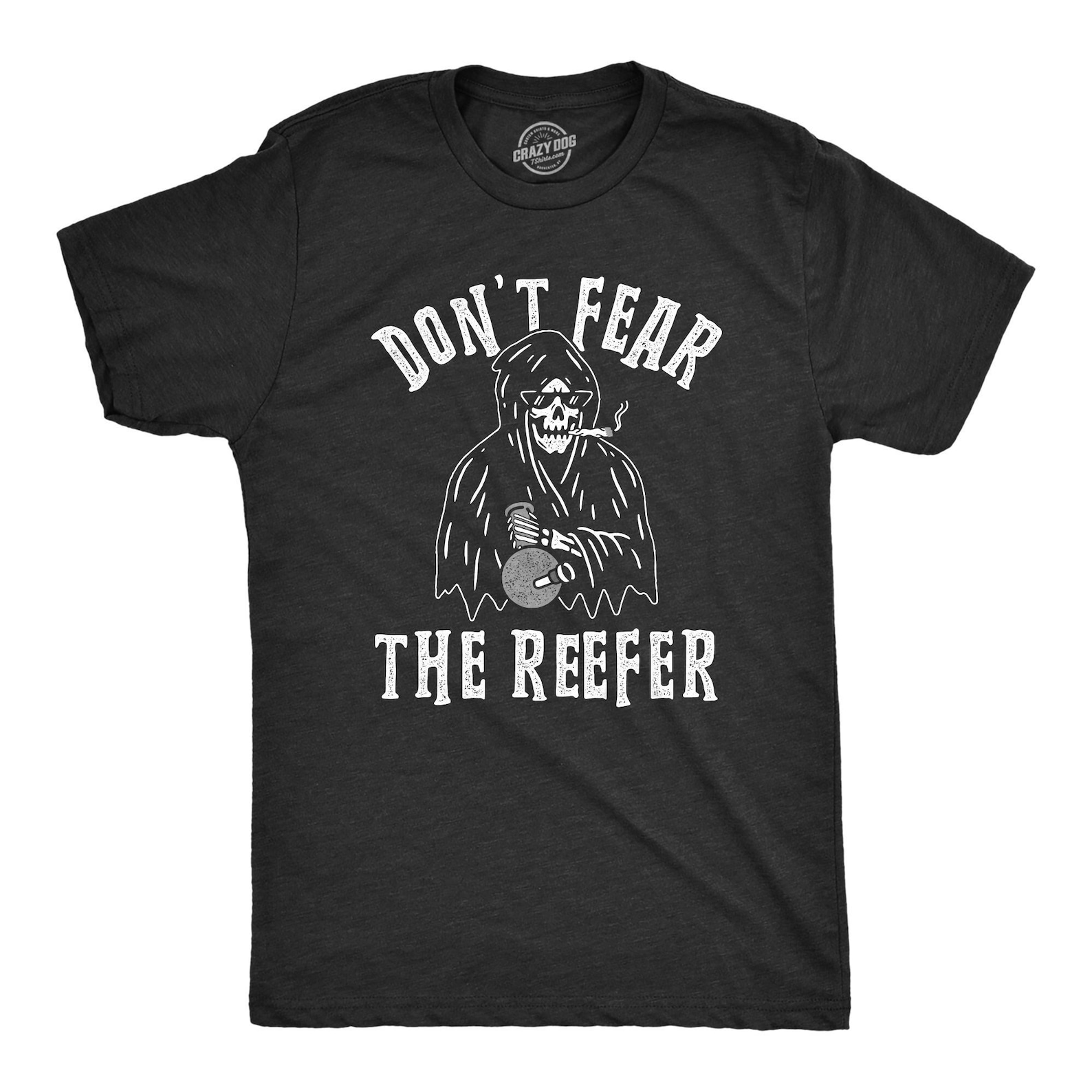 Grimm Reaper, Don't Fear the Reefer, Halloween Shirt, Skeleton Shirt ...