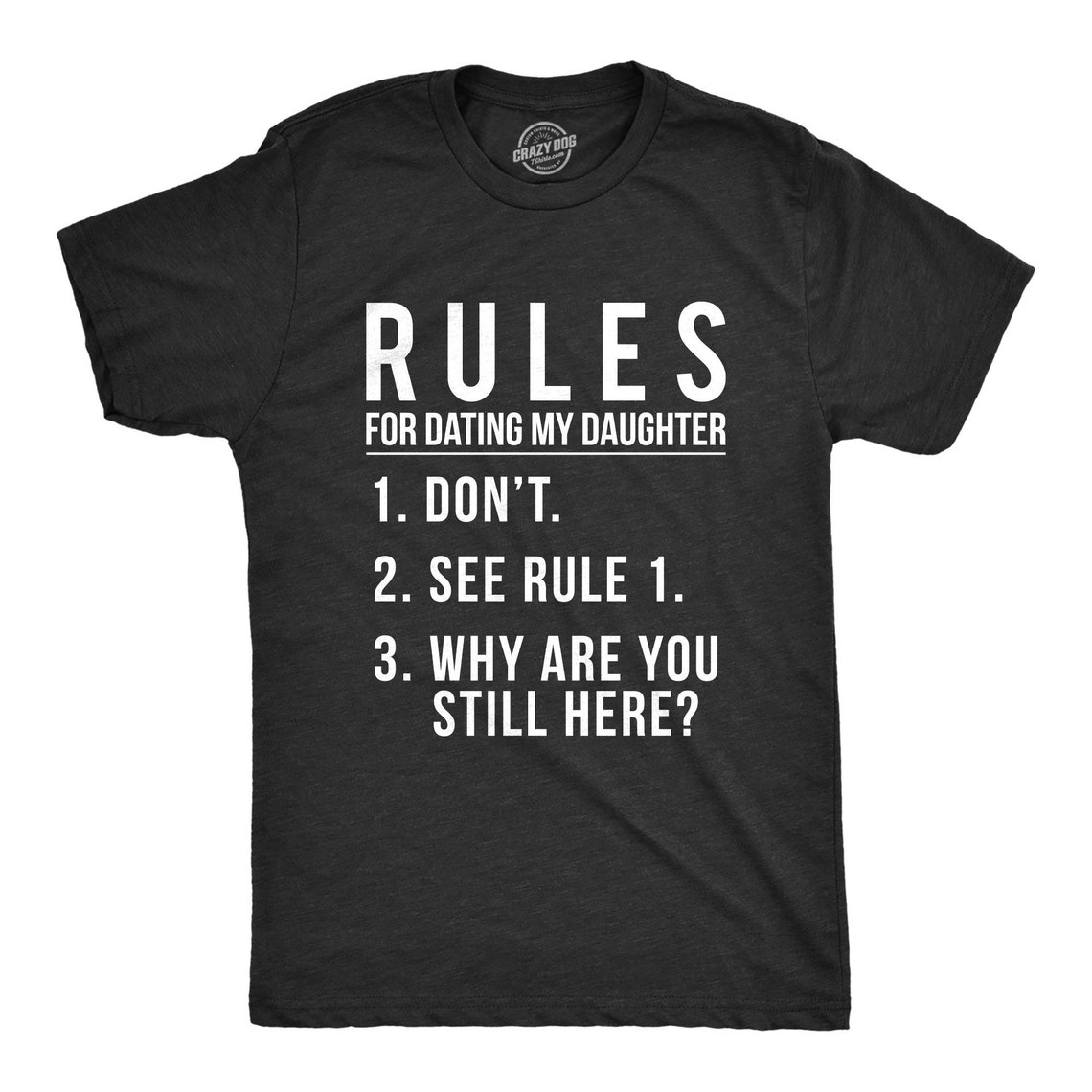 Rules For Dating My Daughter Dont Dad Daughter Shirt Etsy