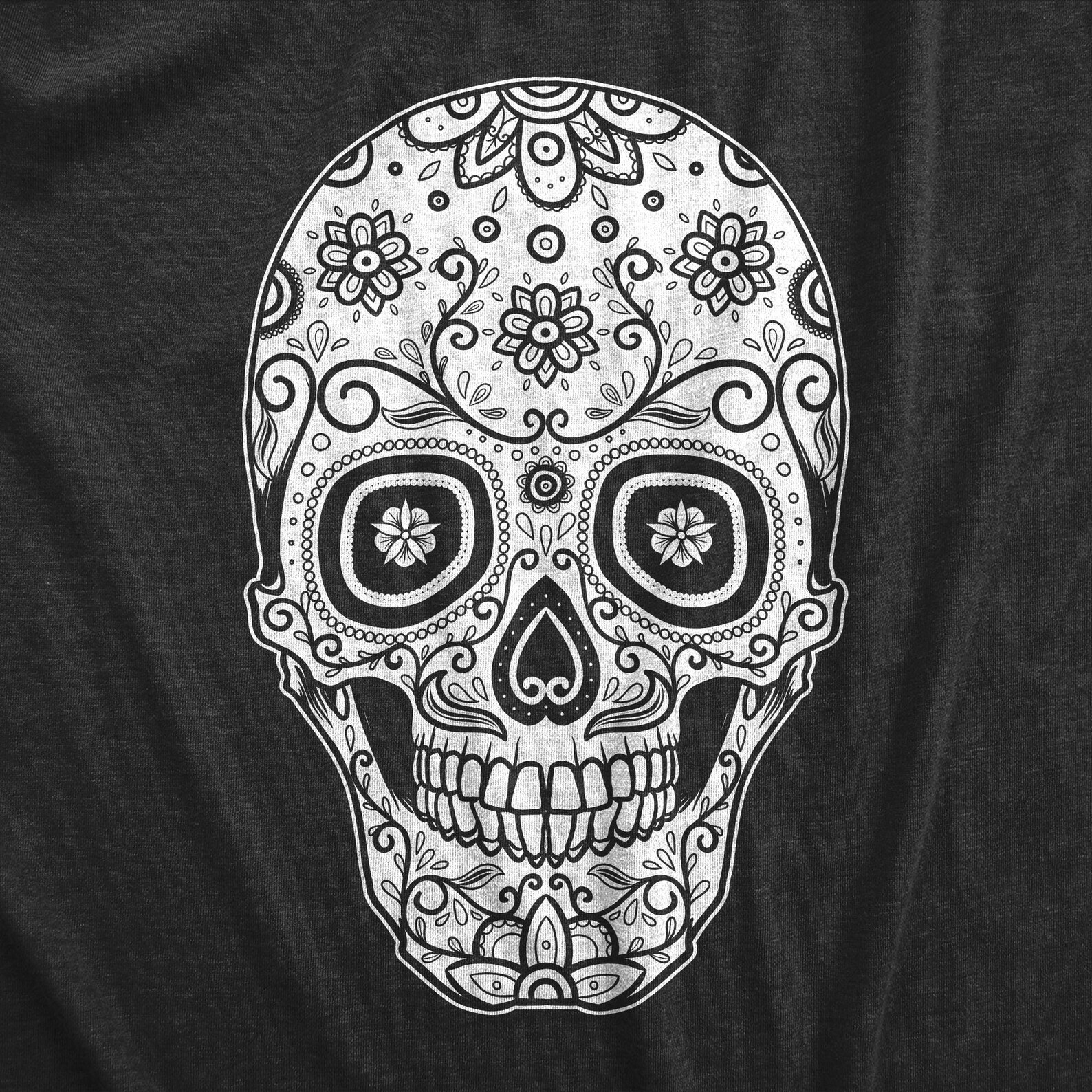 Big Skull Shirt Sugar Skull T Shirt Cinco De Mayo T Shirt Etsy