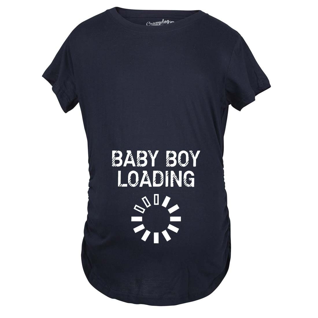 Baby Boy Loading Maternity Tee, Funny Pregnancy Announcement Shirt - Etsy