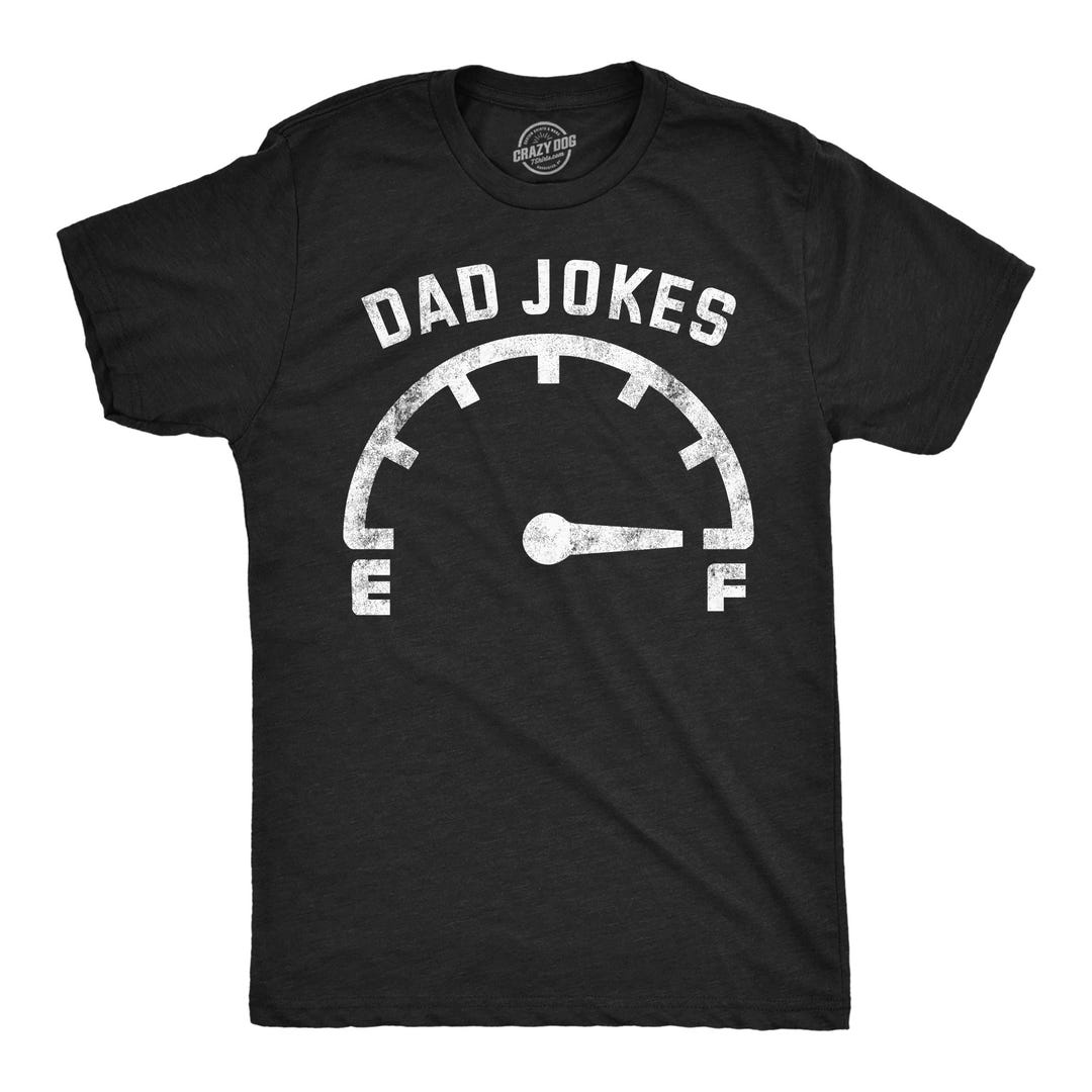 Dad Jokes Meter T-shirt, Funny Dad Gift - Etsy