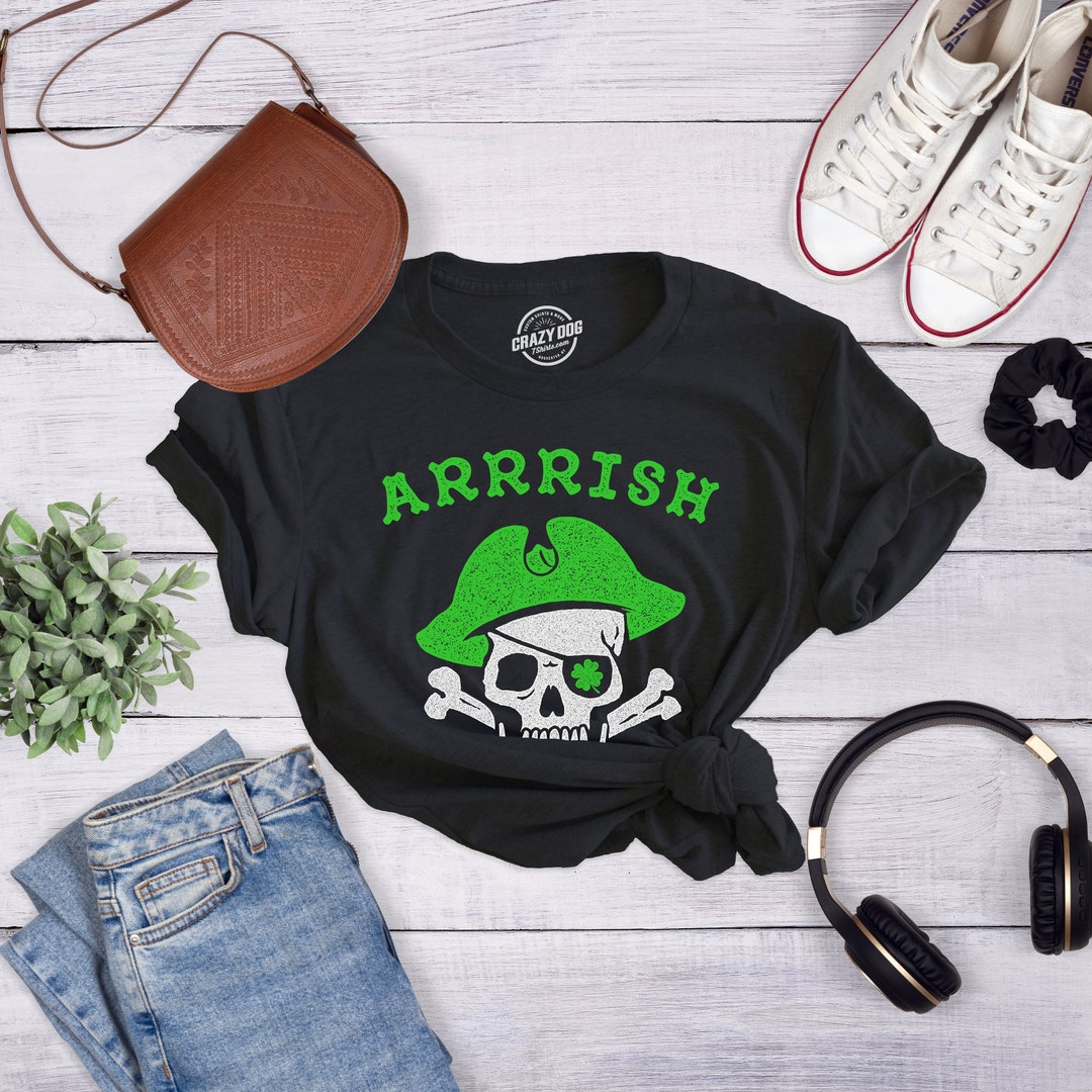 Pirate Shirt, St. Patricks Day Shirt Women, Cute St. Pattys Day Shirt ...