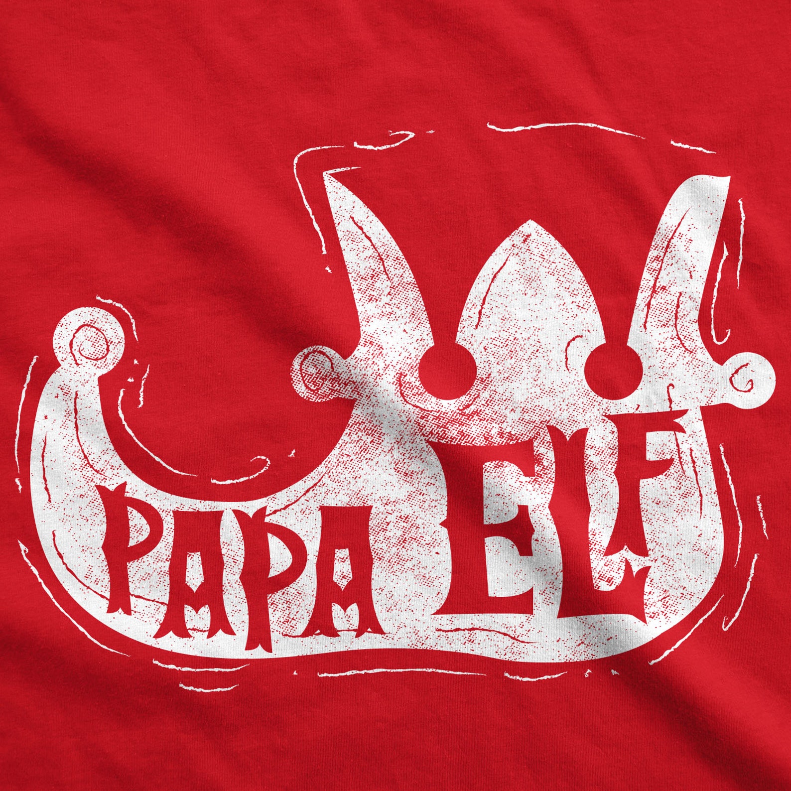 Papa Elf T Shirt Christmas Dad Gift Red Festive Dad Shirt - Etsy