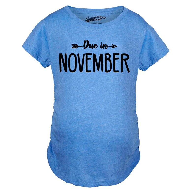 November Baby Shirt Due in November Shirt Born in November - Etsy