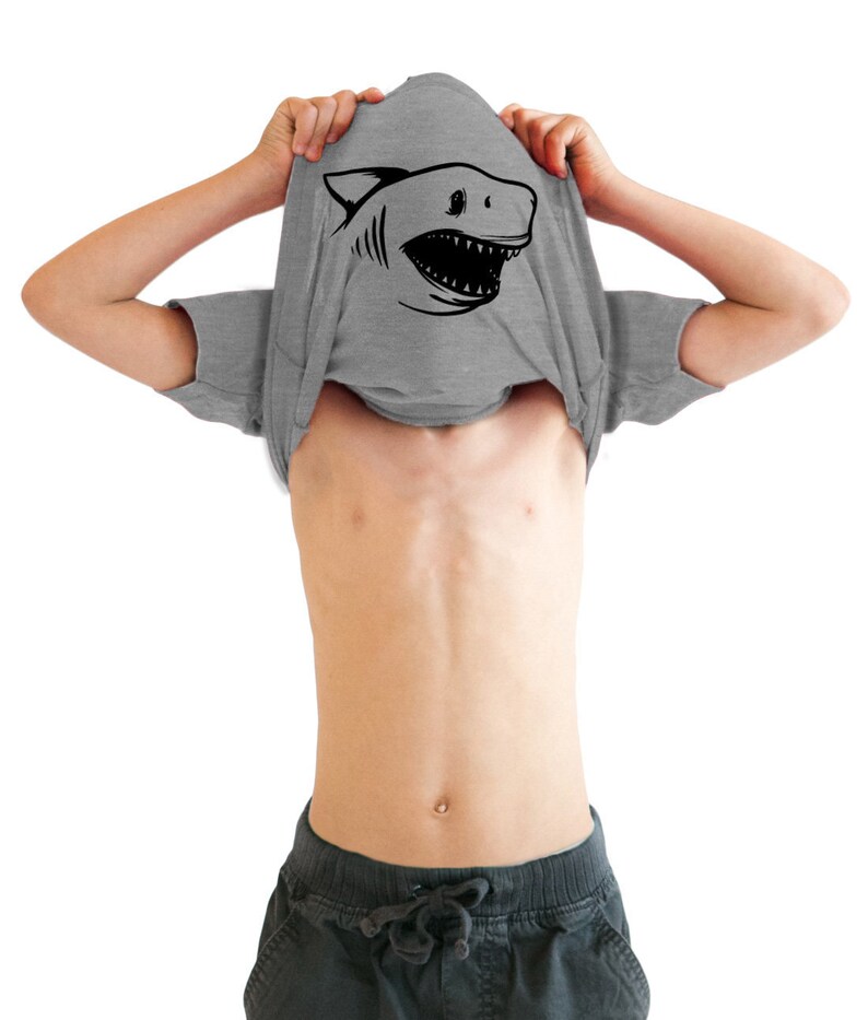 Kids Jaws Shirt Youths Shark Flip Shirt Kids Ask Me About - Etsy